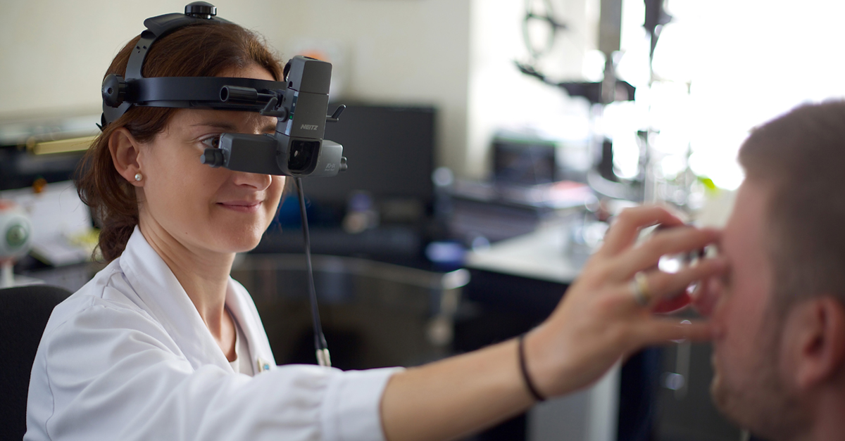 When do we perform a fundus examination?