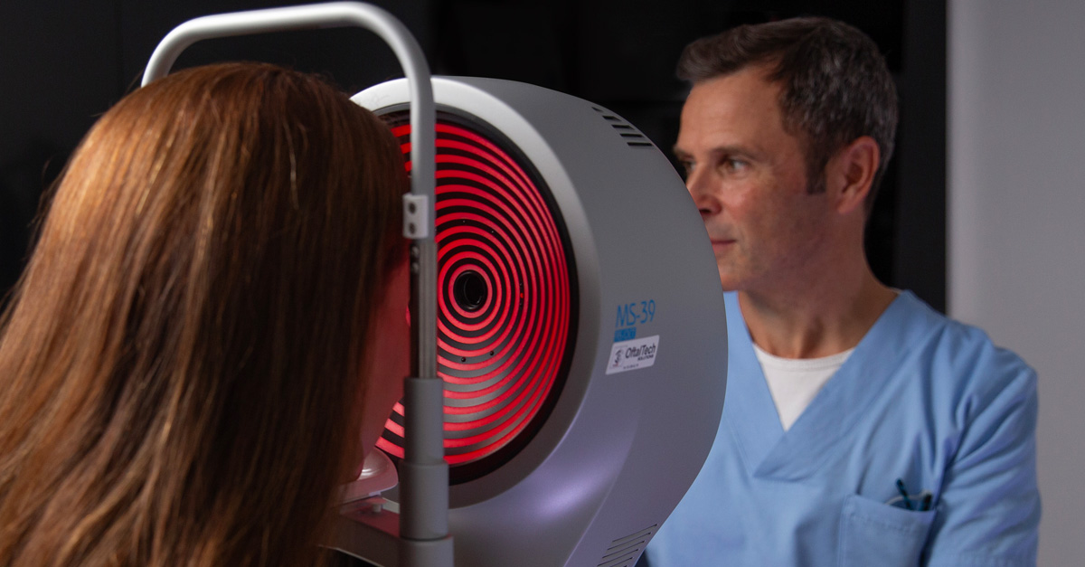 The step-by-step process of intraocular lens implants for presbyopia